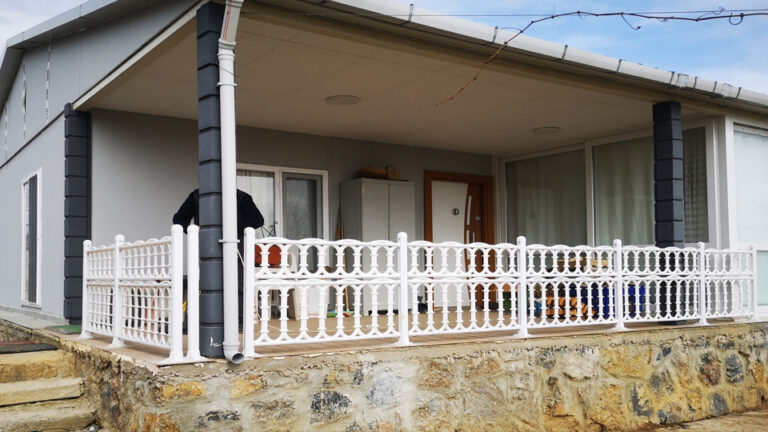 Kompozit Plastik Çit - Plastik Çit Ferforje Başakçit