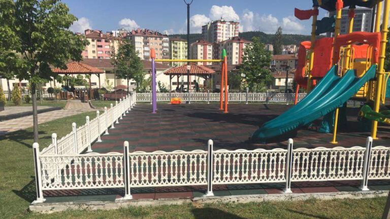 Kompozit Plastik Çit - Plastik Çit Ferforje Başakçit